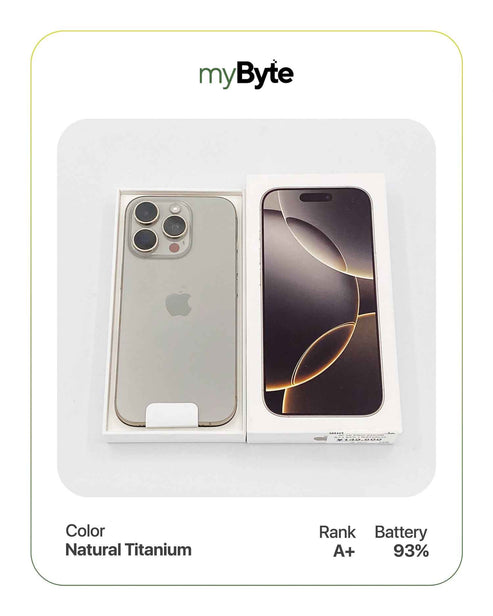 iPhone 16 Pro 5G 256GB (SIM Free) – myByte International