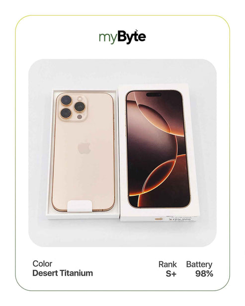 iPhone 16 Pro Max 5G 256GB (SIM Free) – myByte International