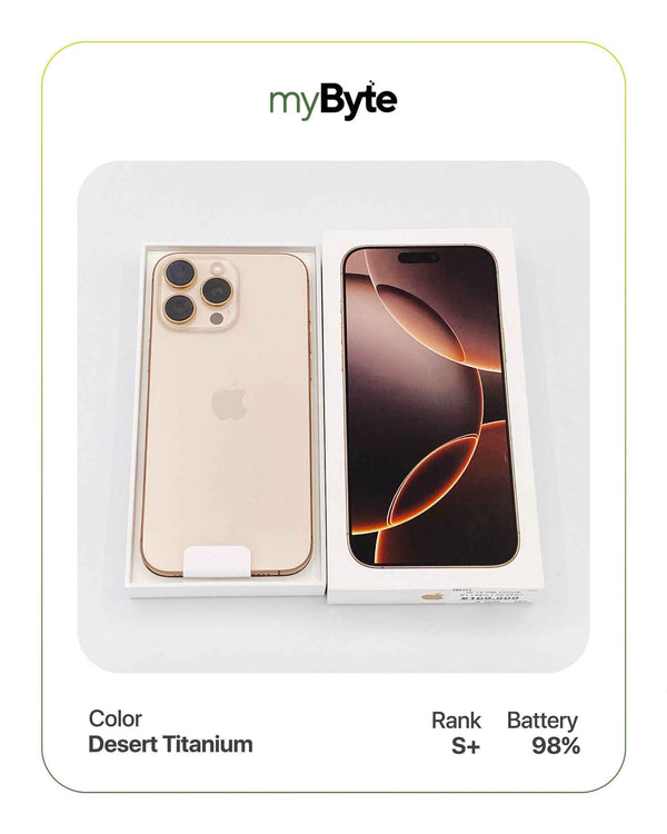 iPhone 16 Pro Max 5G 256GB (SIM Free) – myByte International