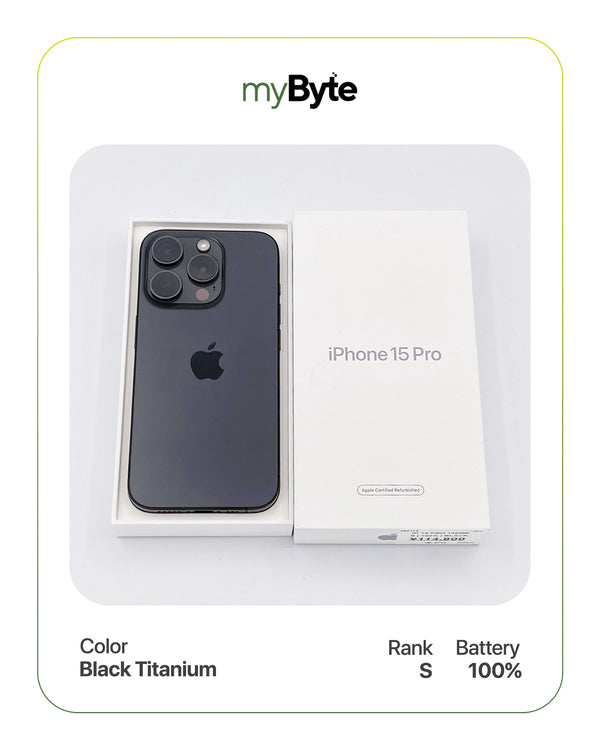 iPhone 15 Pro 5G 128GB (SIM Free) - MyByte International – myByte ...