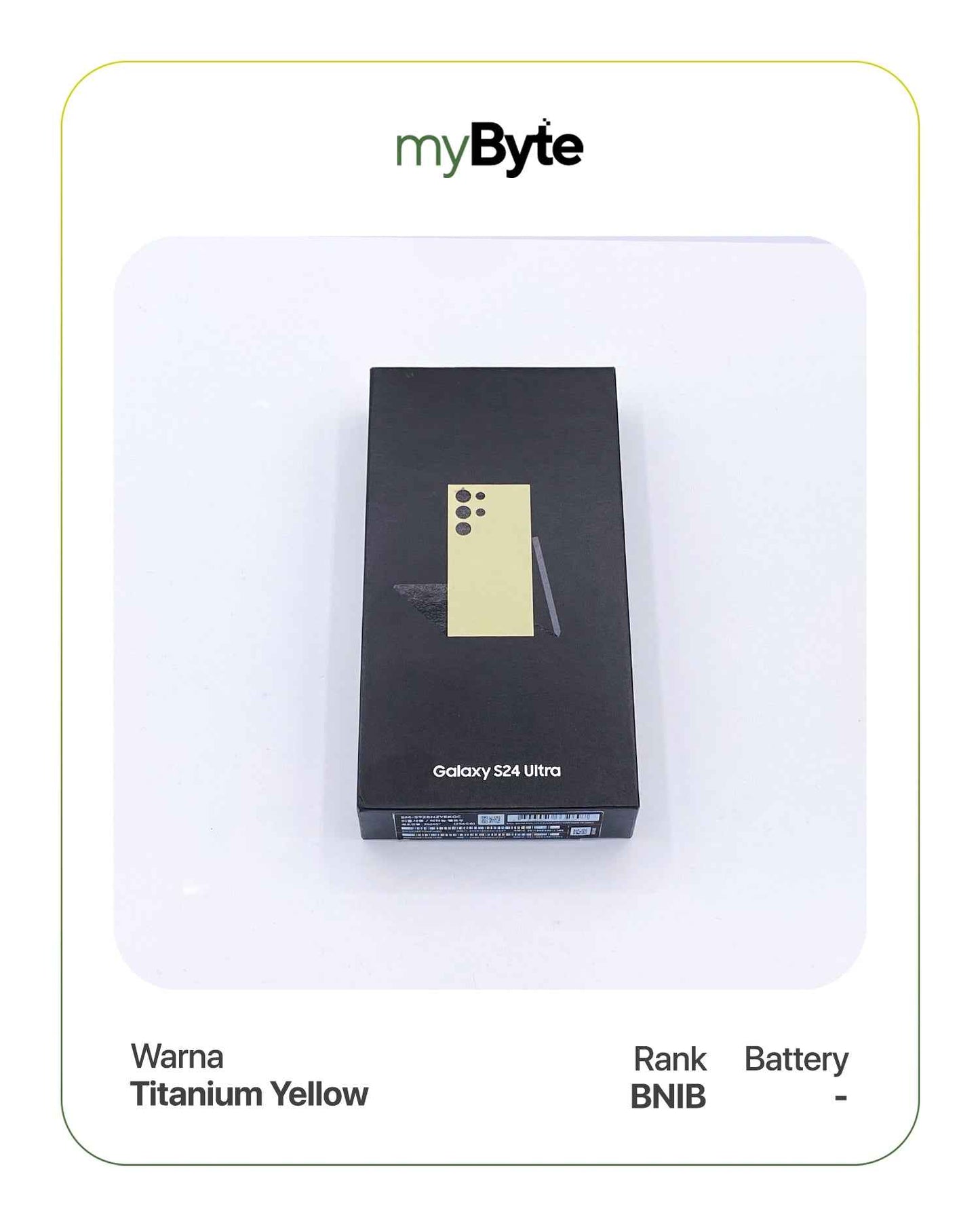 Samsung Galaxy S24 Ultra 5G 512GB Silent Camera (Dual SIM) – myByte ...