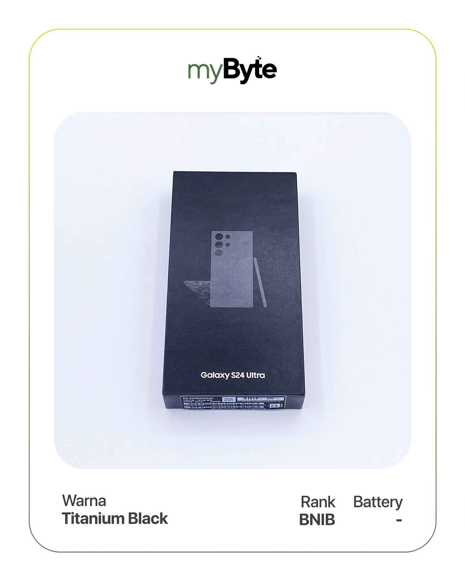 Samsung Galaxy S24 Ultra 5G 512GB Silent Camera (Dual SIM) – myByte ...